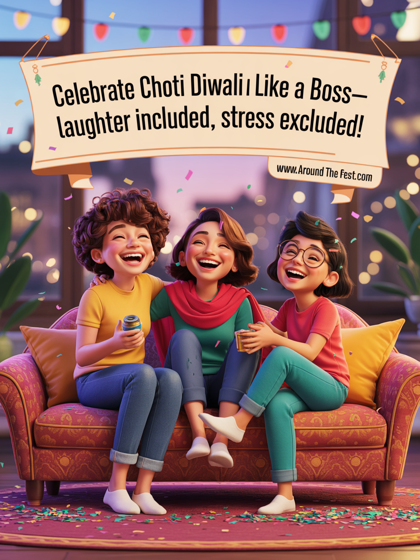 Choti Diwali Wishes and Images 2025 - aroundthefest.com