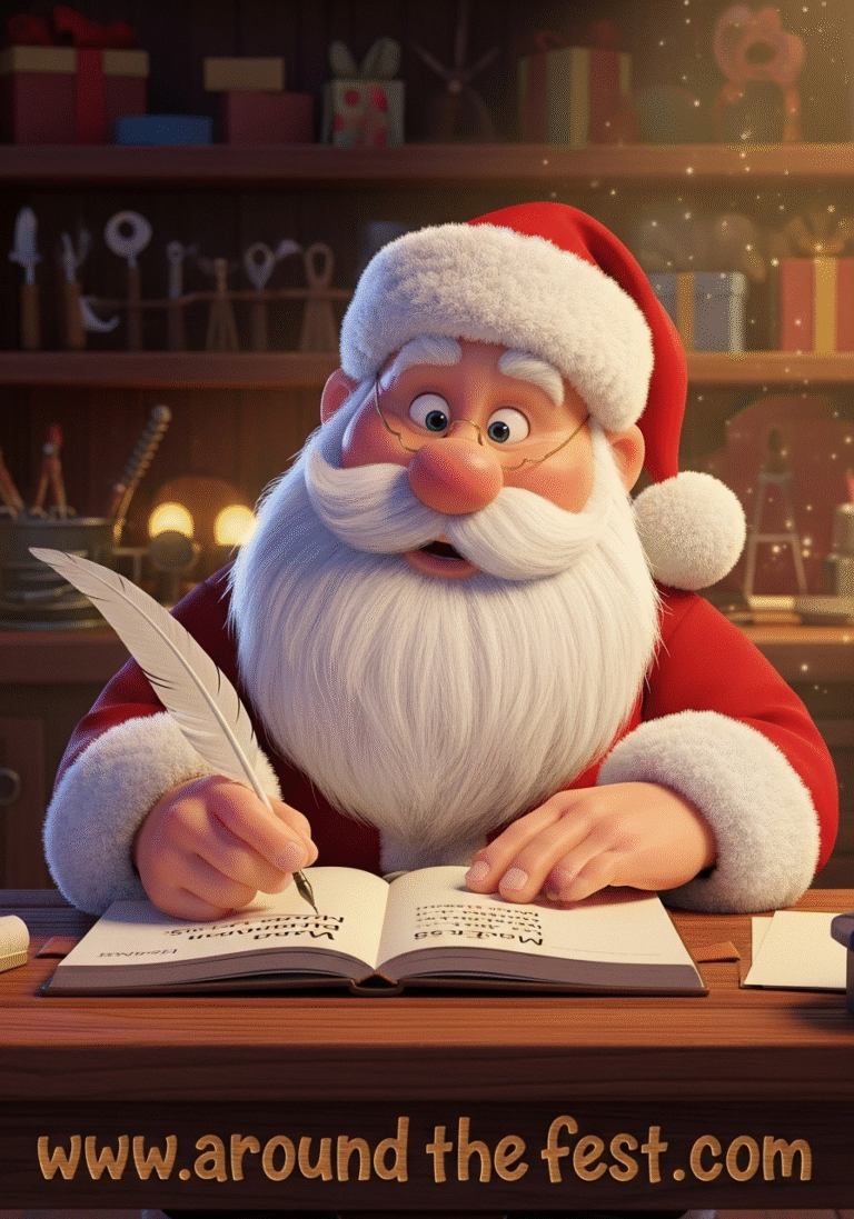 Name Draw Secret Santa – Creative and Festive Ideas - aroundthefest.com