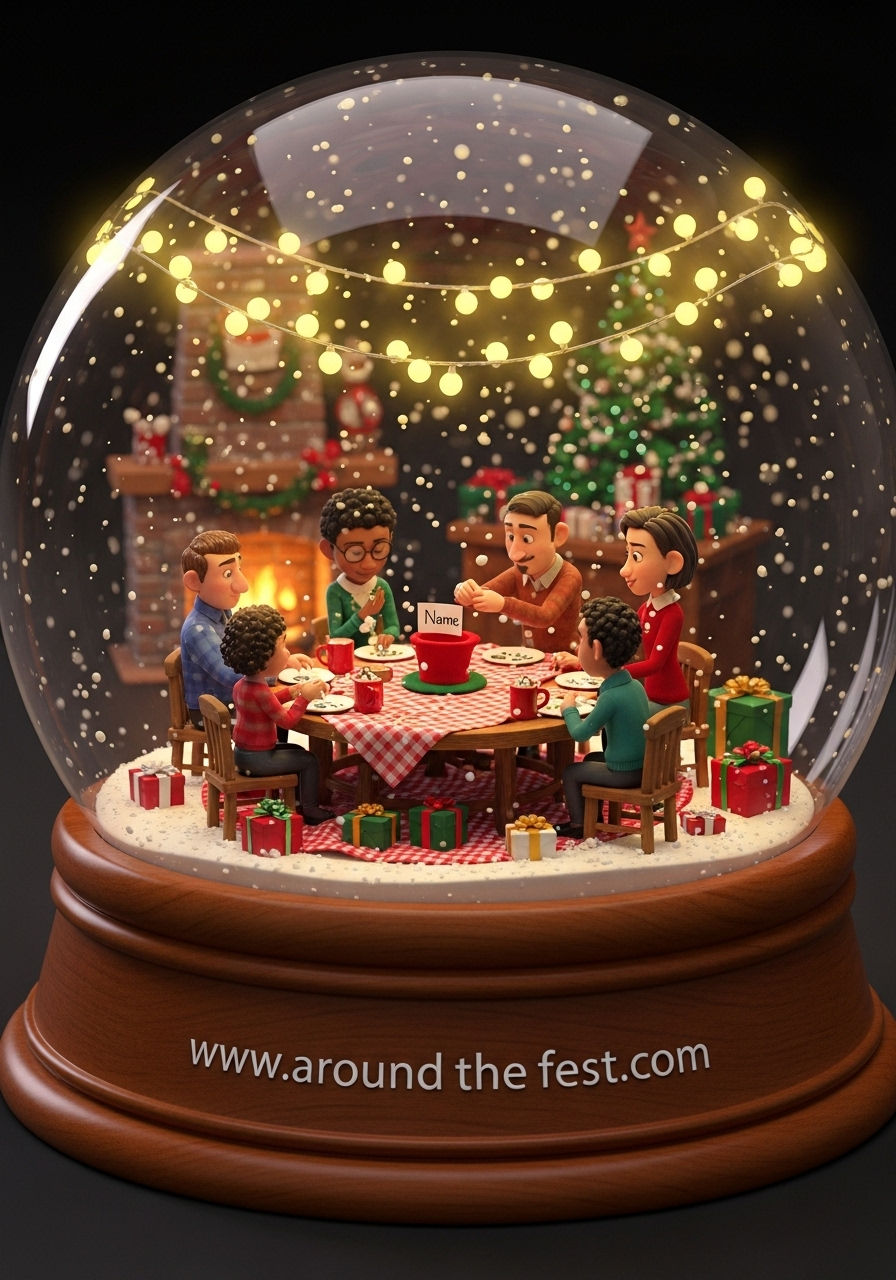 Name Draw Secret Santa – Creative and Festive Ideas - aroundthefest.com