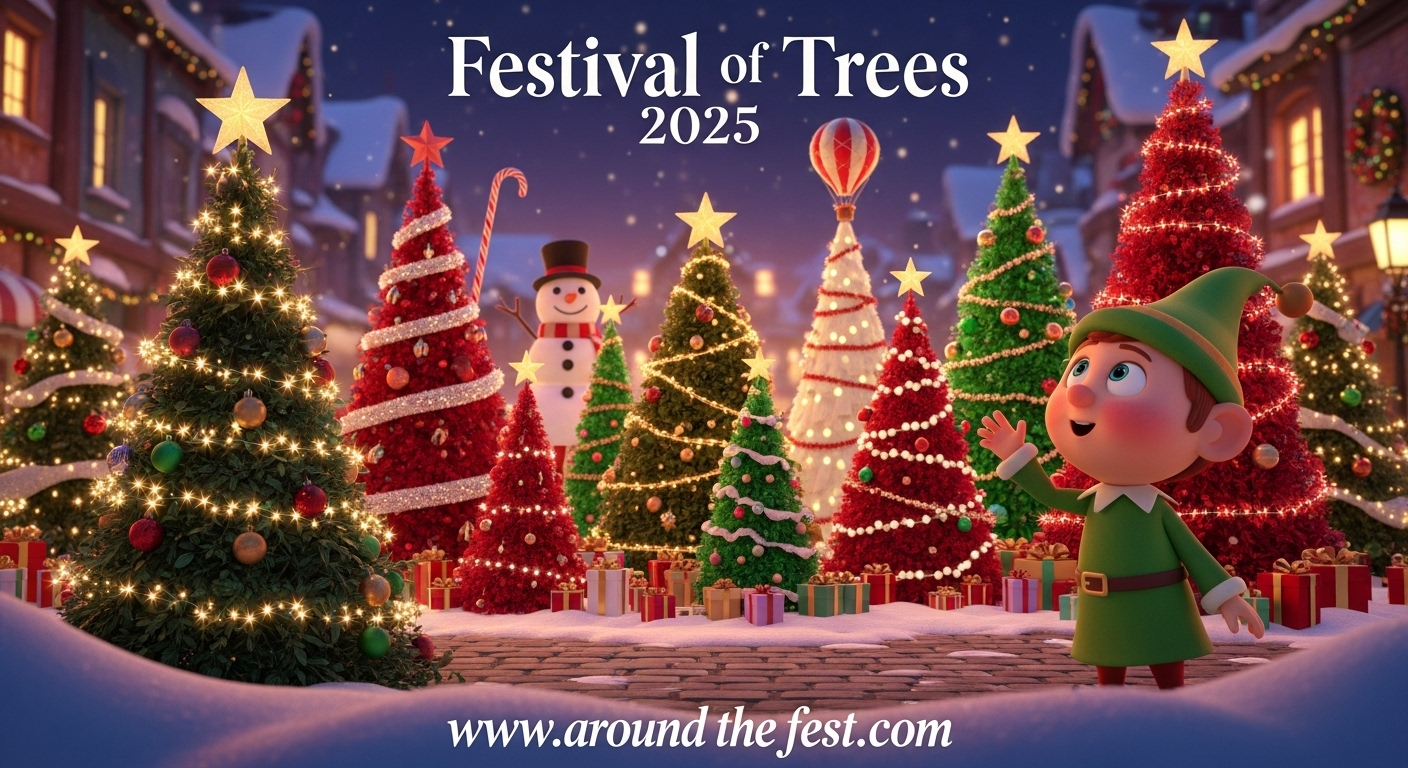 Festival of Trees 2025 - aroundthefest.com