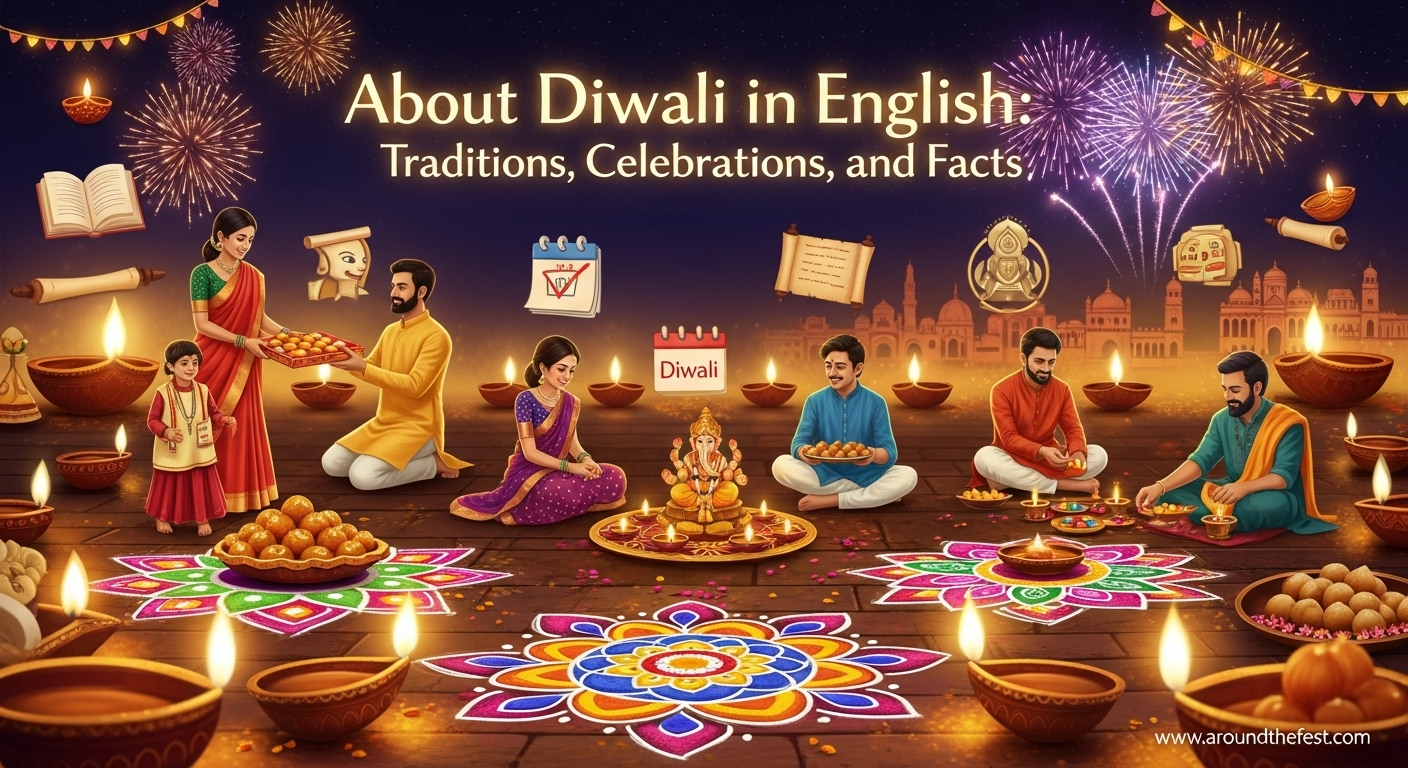 About Diwali in English : Traditions, Celebrations and Facts ...