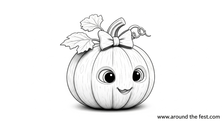 Pumpkin Drawing Tutorial with Pictures: Step-by-Step for Beginners ...