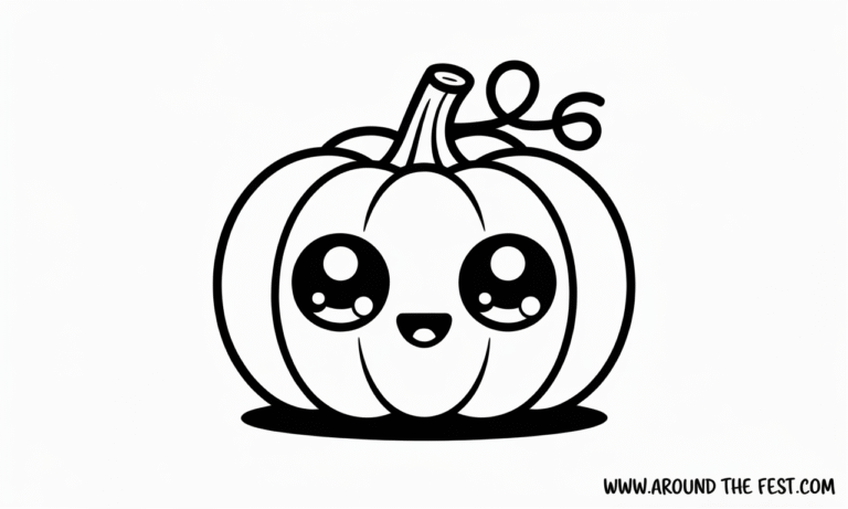 Pumpkin Drawing Tutorial with Pictures: Step-by-Step for Beginners ...