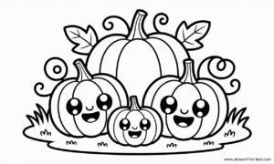 Pumpkin Drawing Tutorial with Pictures: Step-by-Step for Beginners ...
