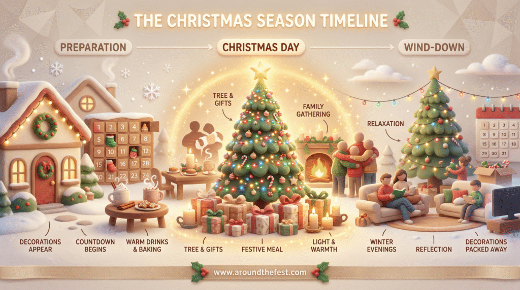 When Is Christmas and How Many Days Is It Celebrated? - aroundthefest.com